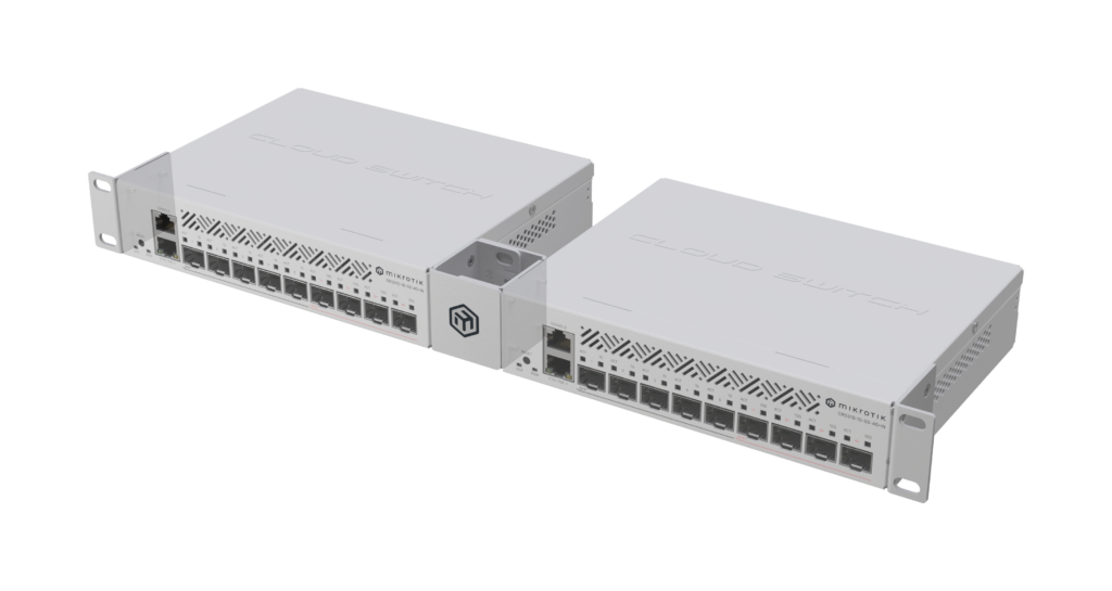 MikroTik 1U Dual or 10’’ rackmount kit RMK-2/10 - NAS STORE