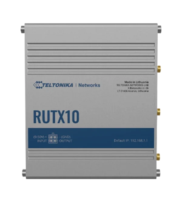 Teltonika industrial professional Ethernet router RUTX10 - NAS STORE