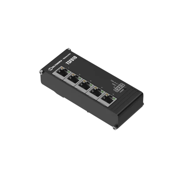 Teltonika industrial flat unmanaged Ethernet Switch TSF010 - NAS STORE