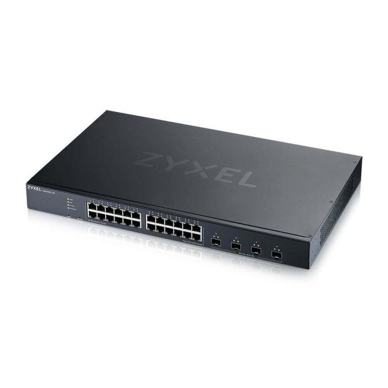 Zyxel XGS1935-28 24-Port Managed Gigabit Switch With 4x 10G SFP+ uplink ...